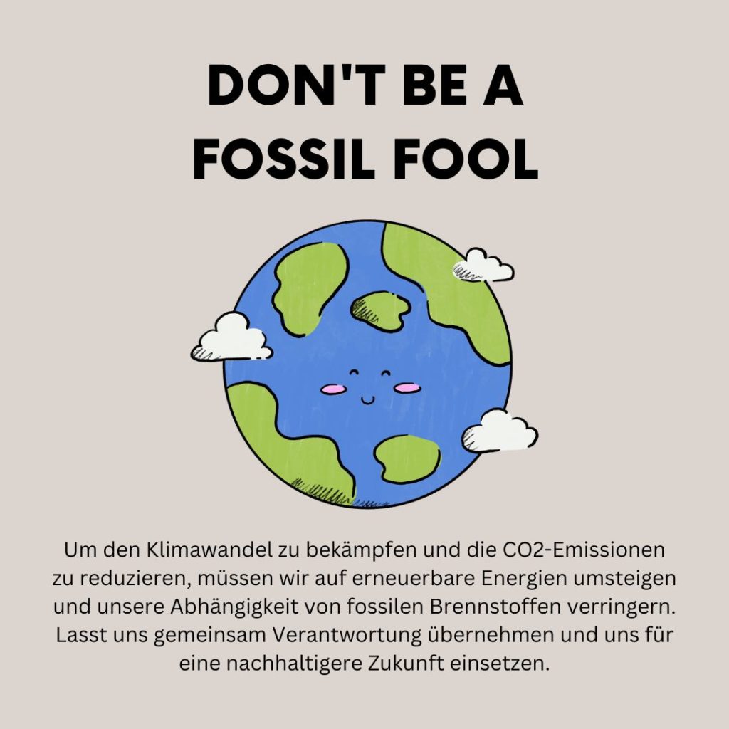 Fossil Fools Day — Nachhaltig4future
