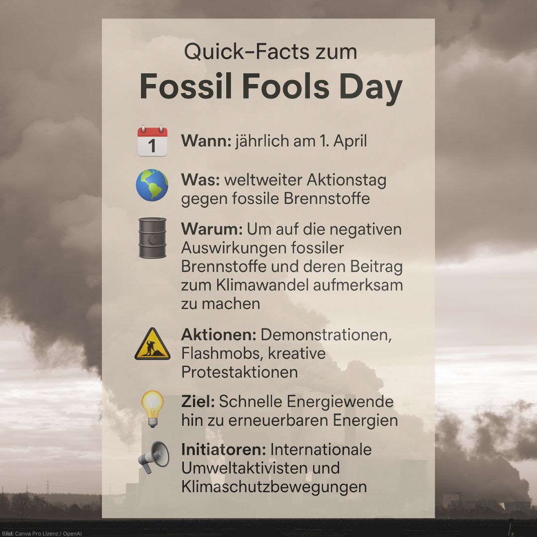 Fossil Fools Day — Nachhaltig4future